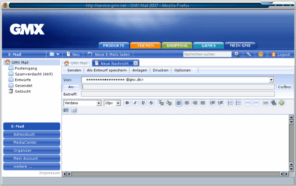 GMX: 邮箱无法打开 - 怎么办？ - Practical Tips