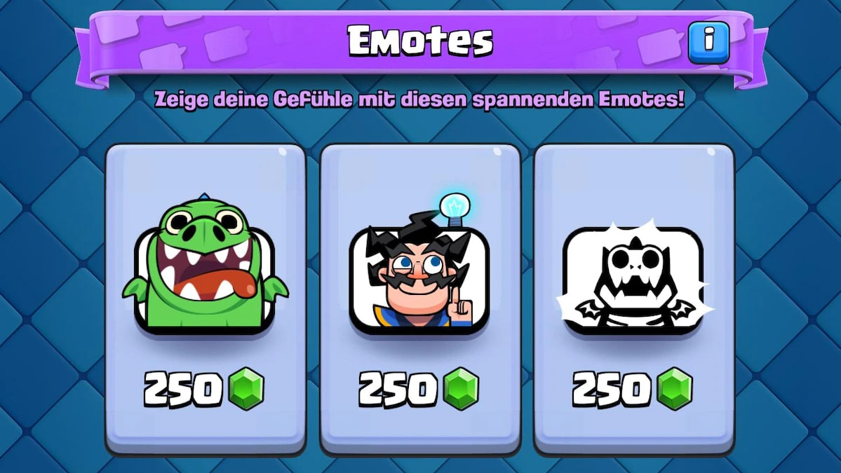 Clash Royale: Unlock and buy emotes - here's how. - Practical Tips