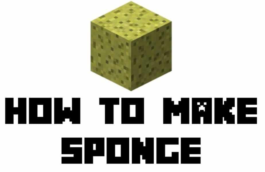 Minecraft: How to make a sponge - Practical Tips
