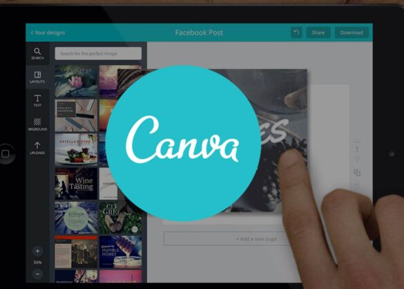 Canva: Inserting and deleting a link - how it works - Practical Tips