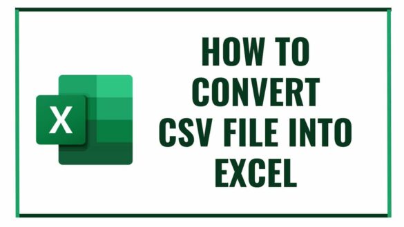 Convertir CSV a Excel: Así funciona - Practical Tips