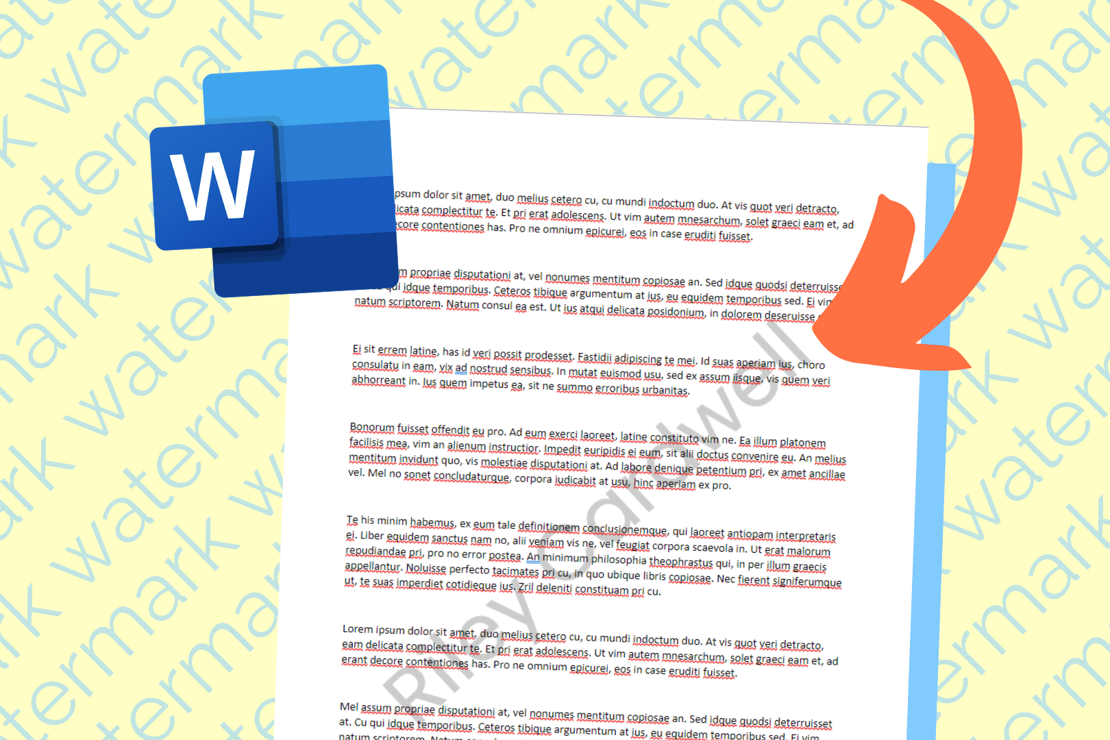 Insertar una marca de agua en Word - Practical Tips