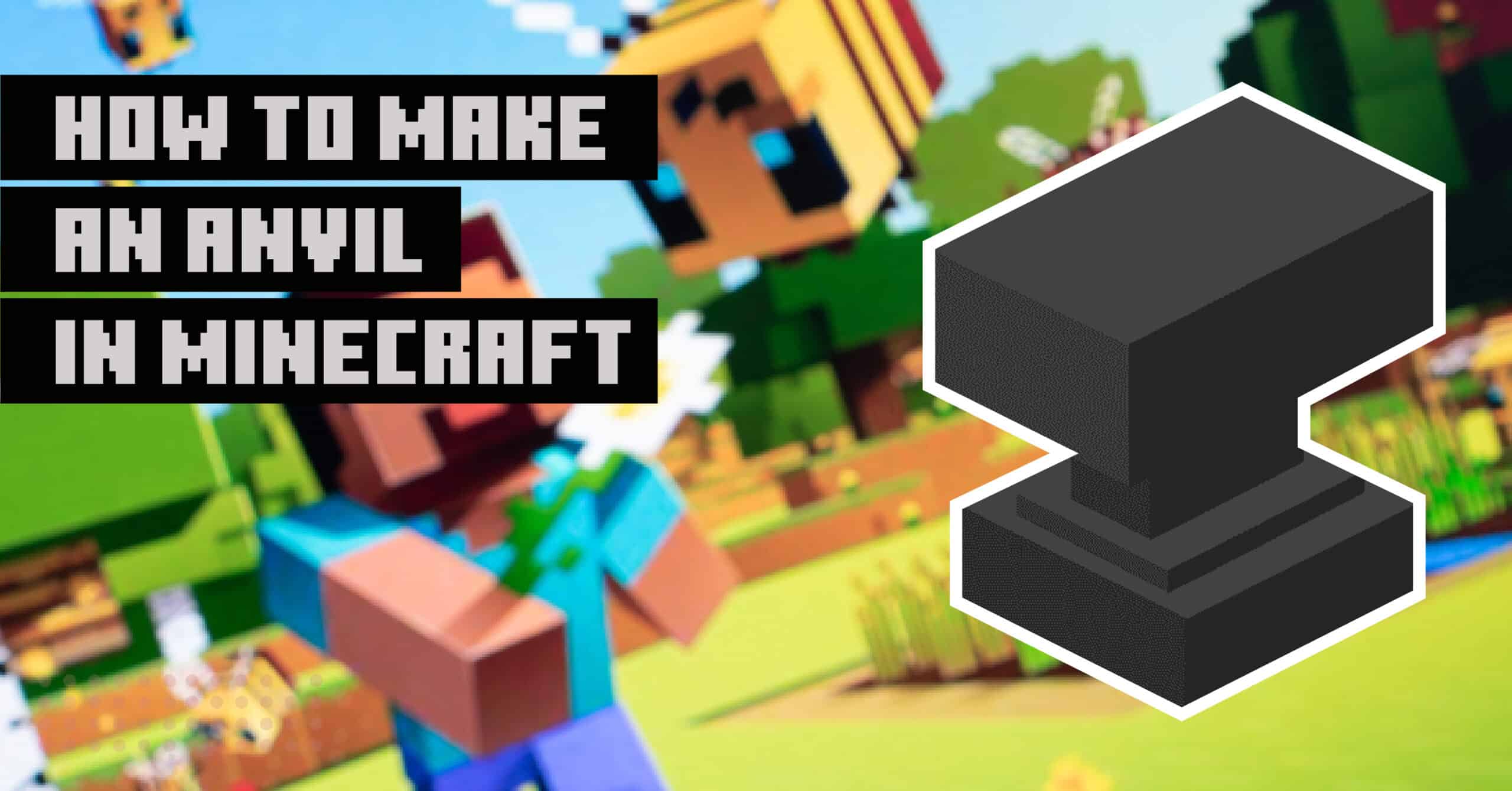 Minecraft: How to craft an anvil - Practical Tips