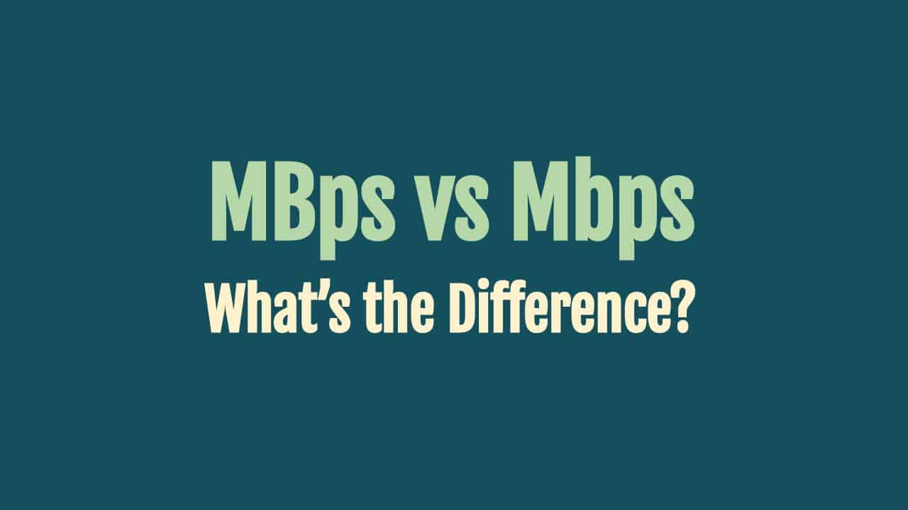 MBps and MBit/s – what's the difference? - Practical Tips