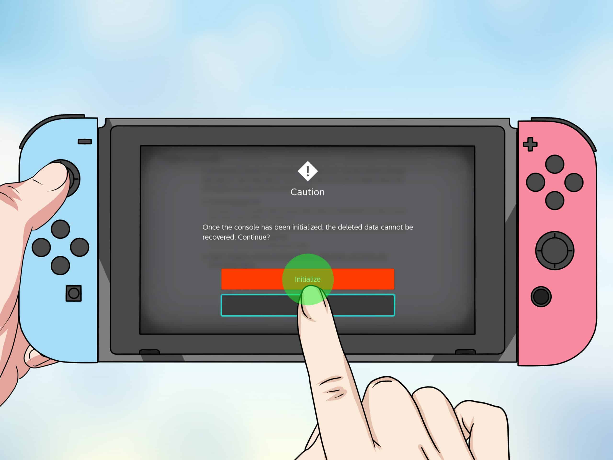 Resetting your Nintendo Switch: how to reset - Practical Tips