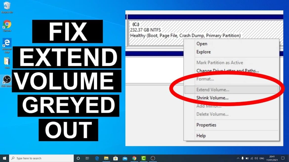 Extend Volume Grayed Out How To Fix This Problem In Windows 1011 Practical Tips