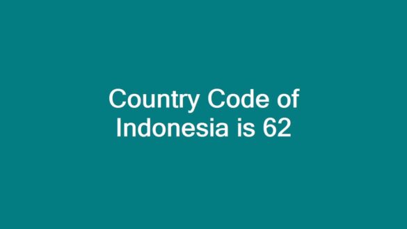 Country code 62: Which country is behind these calls? - Practical Tips