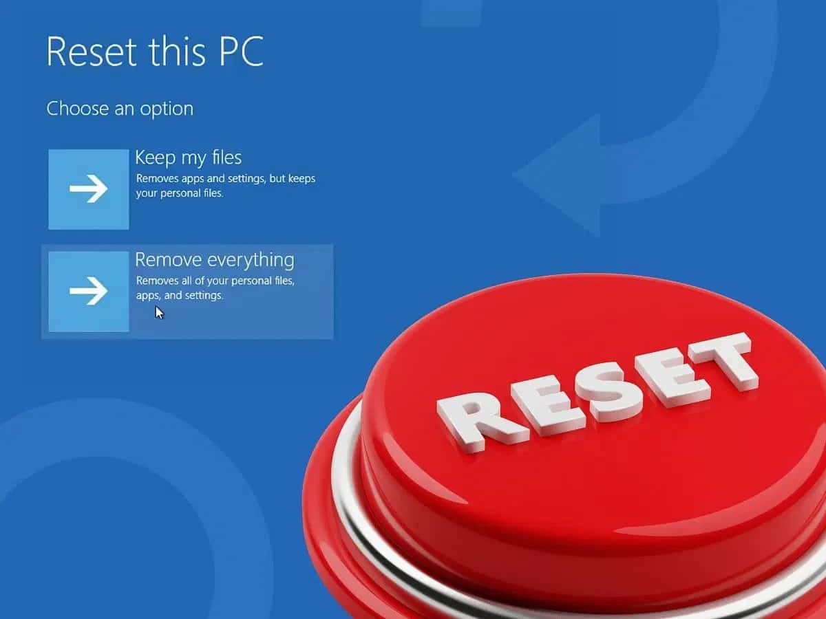 Reset your PC to factory settings Keyboard shortcut: How to reset your ...
