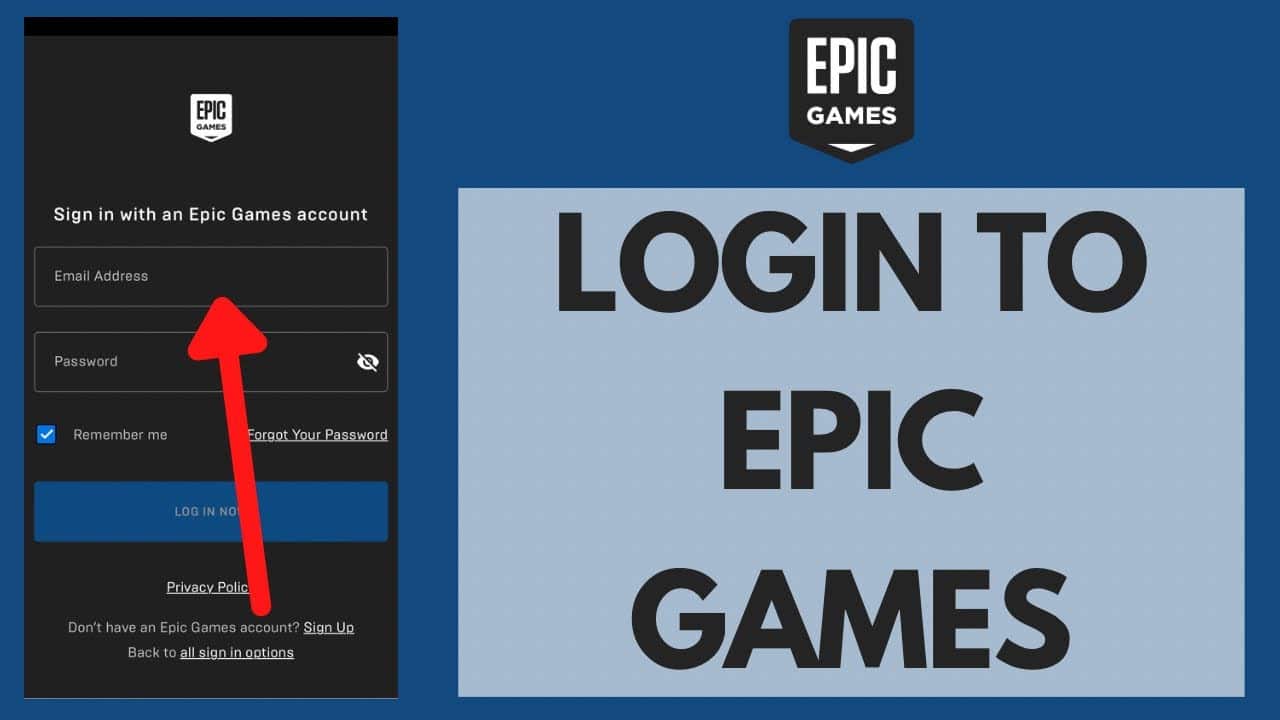 Inicio de sesión en Epic Games: cómo funciona el registro - Practical Tips