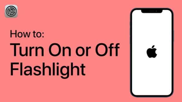 Désactiver la lampe torche de l'iPhone - voici comment faire ...
