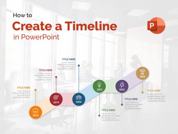 PowerPoint でタイムラインを作成する - Practical Tips