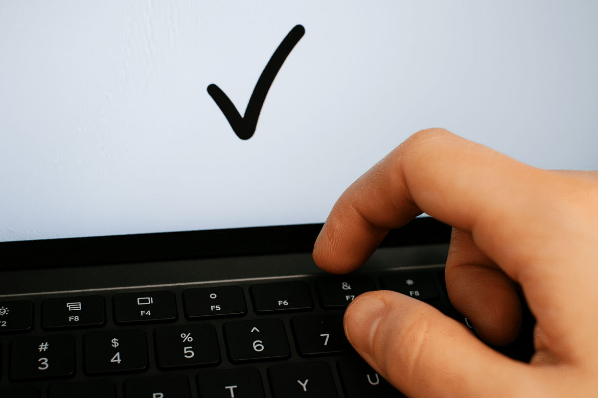 Como escrever o símbolo de visto com o teclado – veja como - Practical Tips